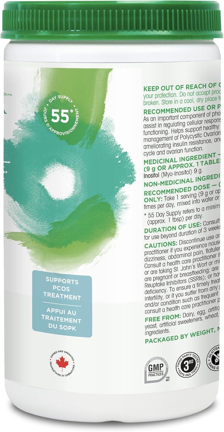 Organika Inositol (Myo-Inositol)- Cellular Response Mood Balance ...