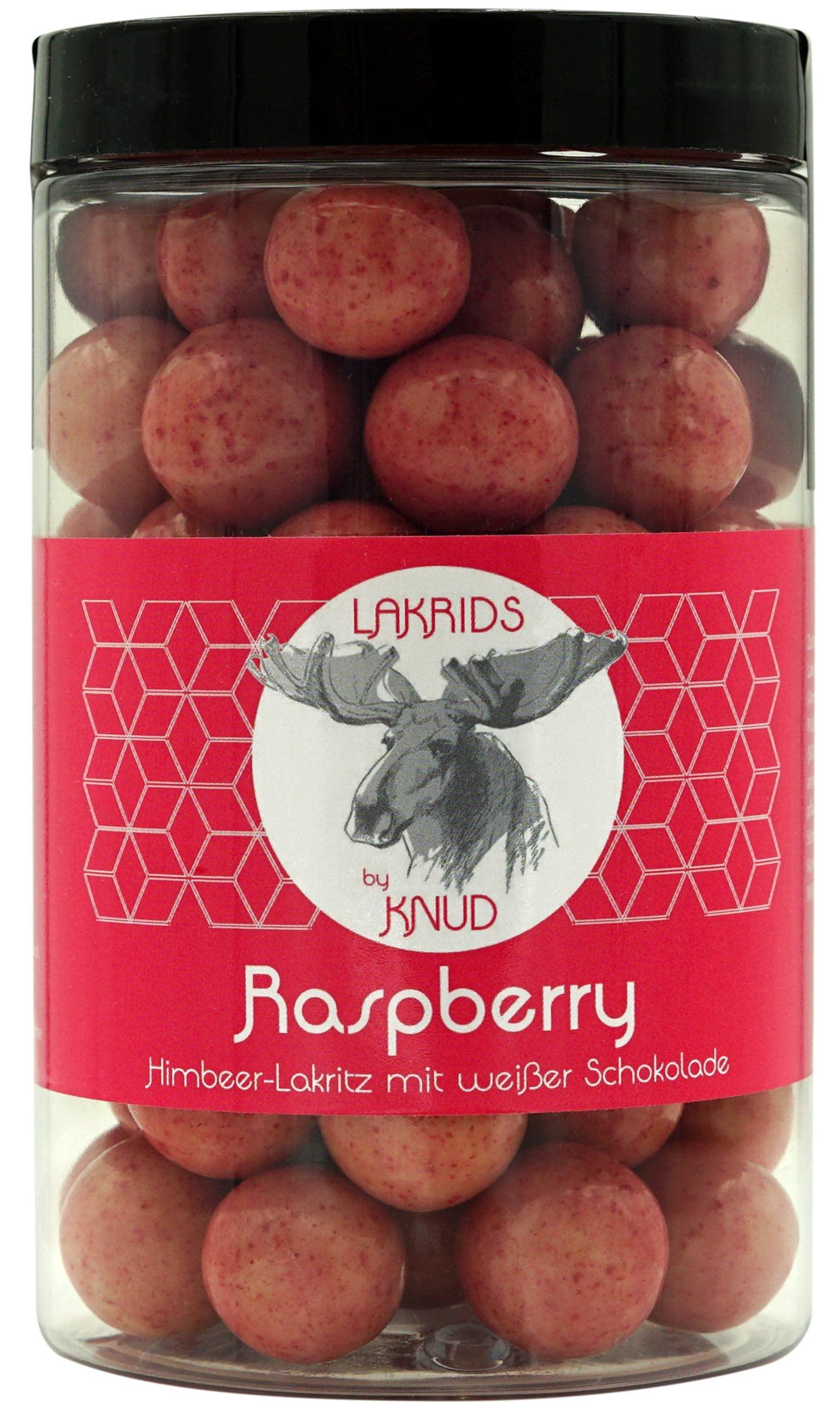 Lakrids Knud | Raspberry Liquorice 300g Can | Premium Gourmet Treats ...