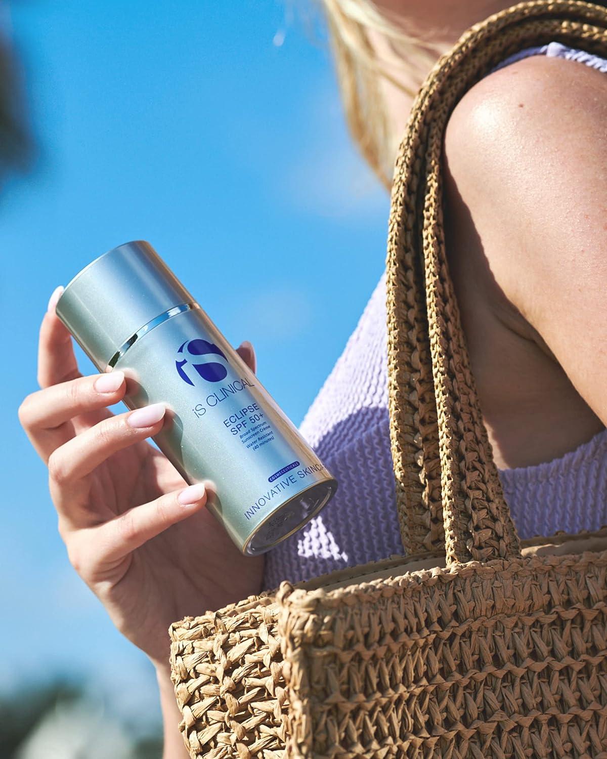 iS CLINICAL Eclipse SPF 50+ Sunscreen Zinc Oxide tinted sunscreen ultra ...