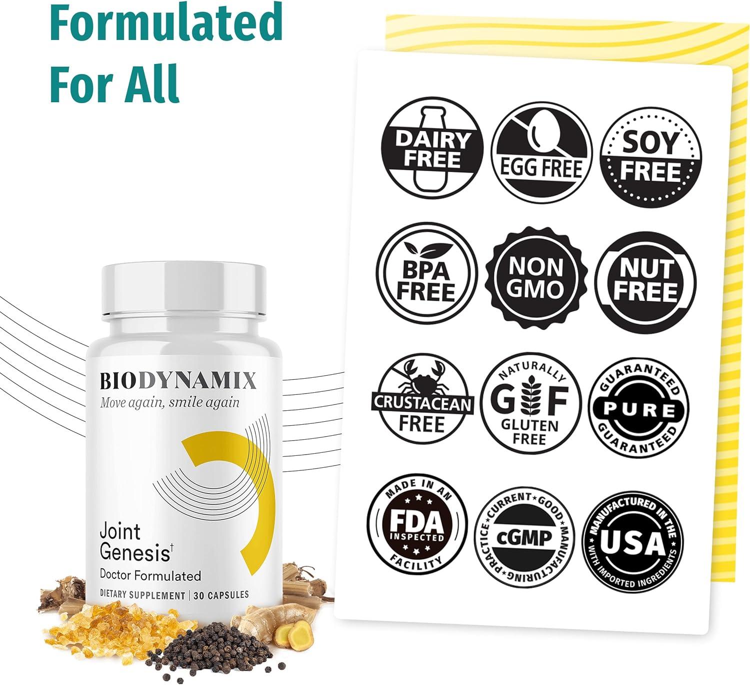 BioDynamix Joint Genesis: Support Joint Function, Comfort & Flexibility ...