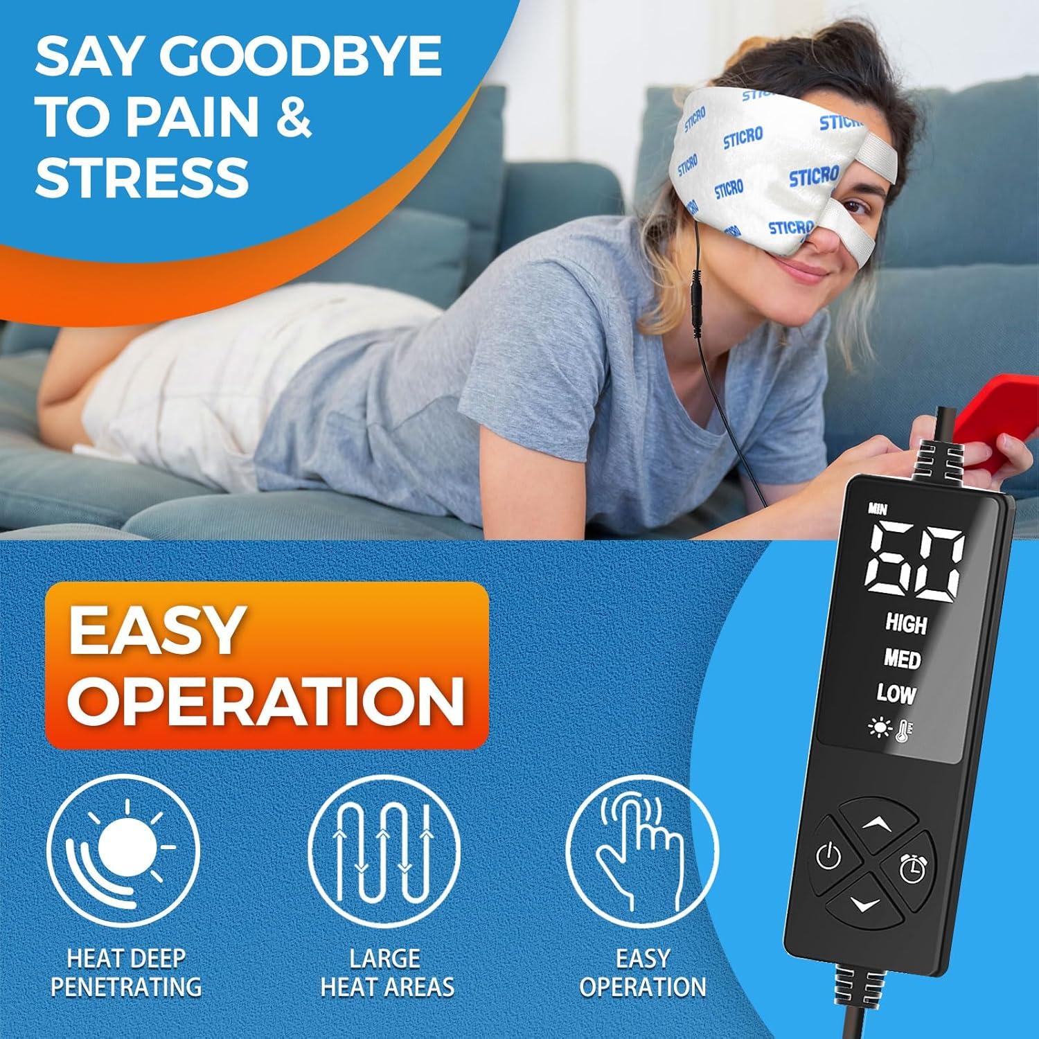 Stye Eye Warm Compress - Moist Heating Pad for Stye Treatment Chalazion ...