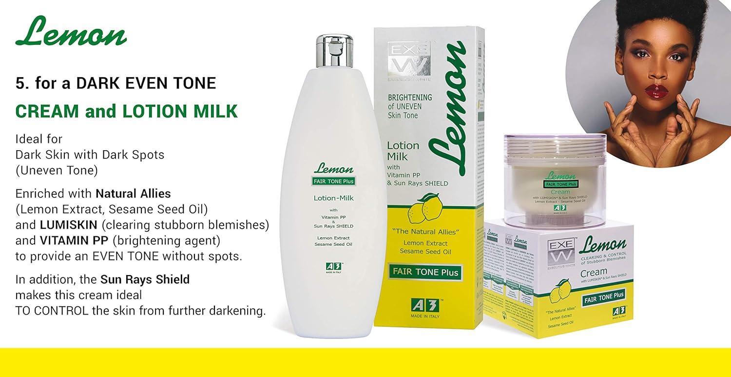 Buy A3 Lemon Milk Fair Tone Plus with Sun Protection - 400ml ...