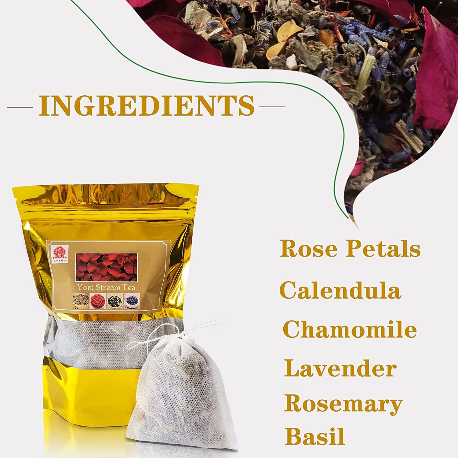 Organic Yoni Steam Herbs 6.7oz - Cleansing & Tightening V Steam Kit for ...