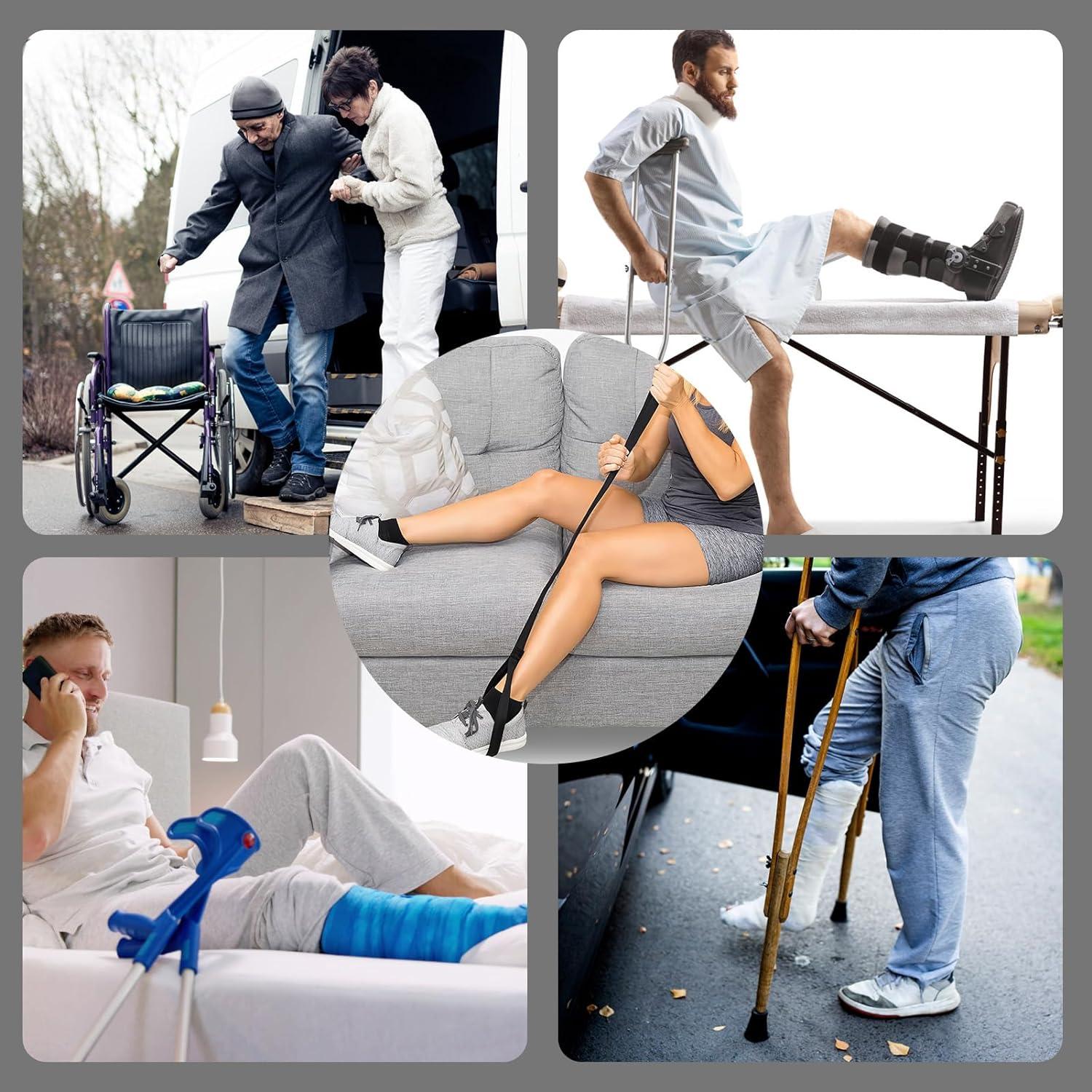 Leg Lifter Strap for Mobility Aid - Single Loop Leg Lifter Mobility Aid ...