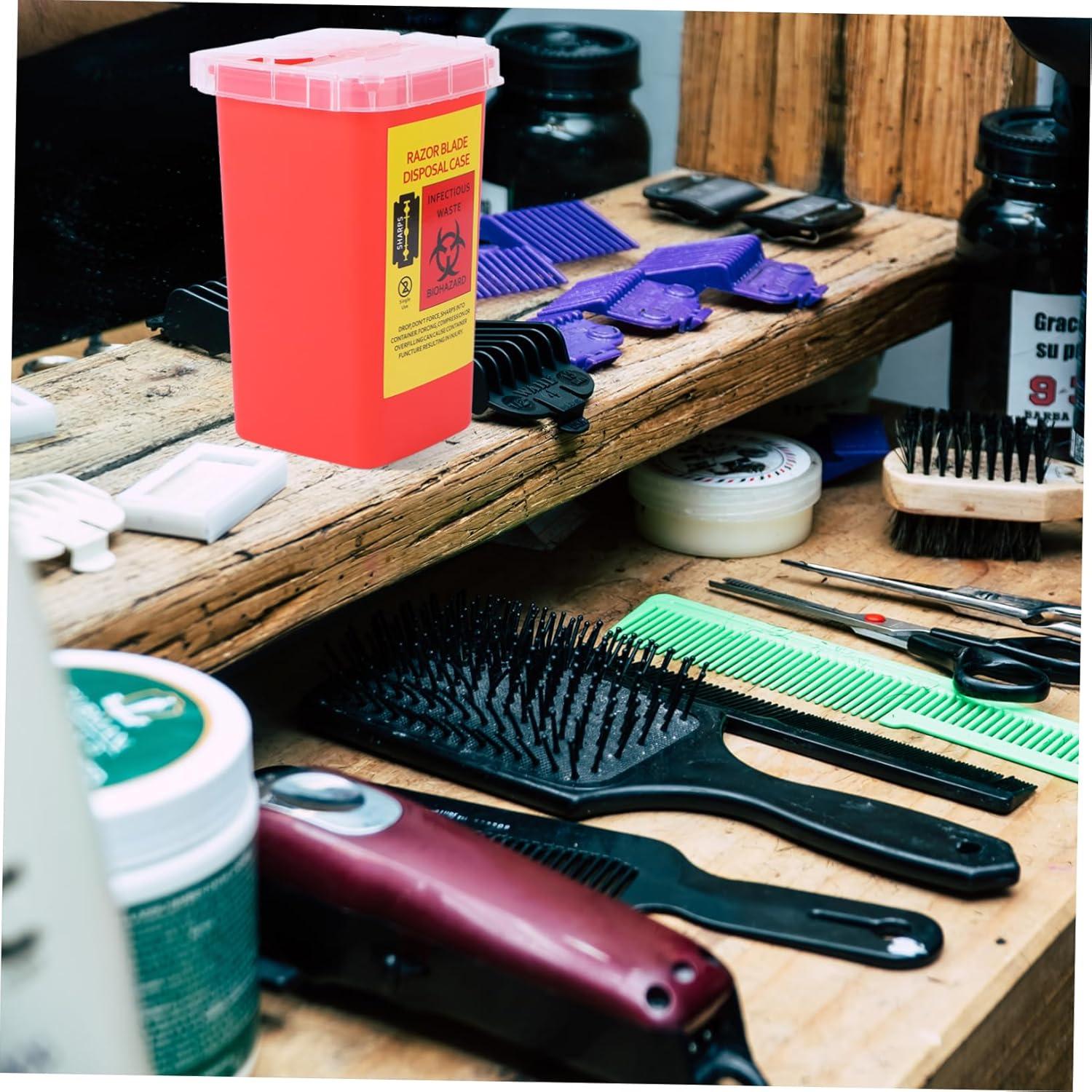 Buy Callaron Mini Plastic Waste Bucket - Sharp Objects Disposal Bin ...