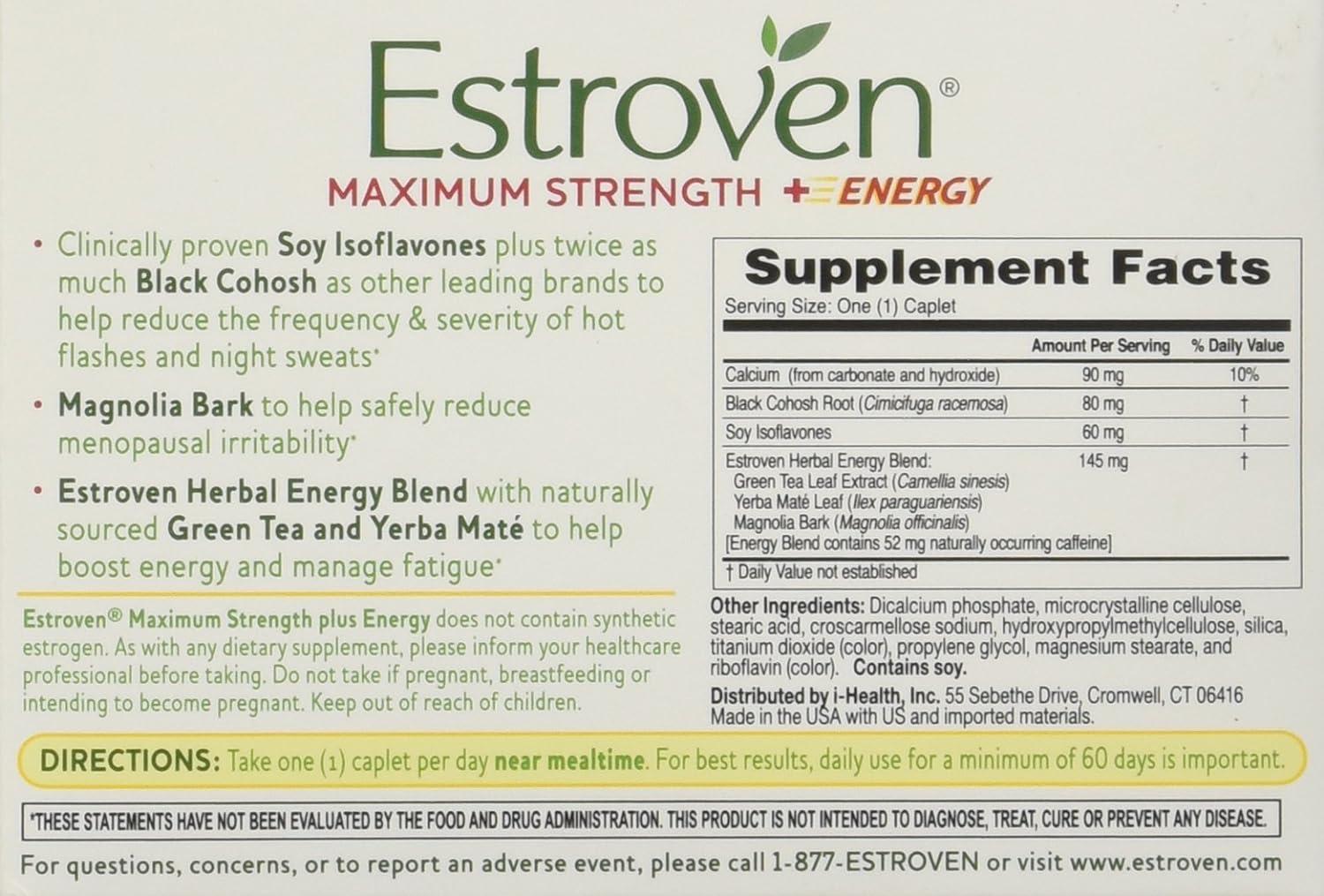 Estroven Maximum Strength (120 Caplets)