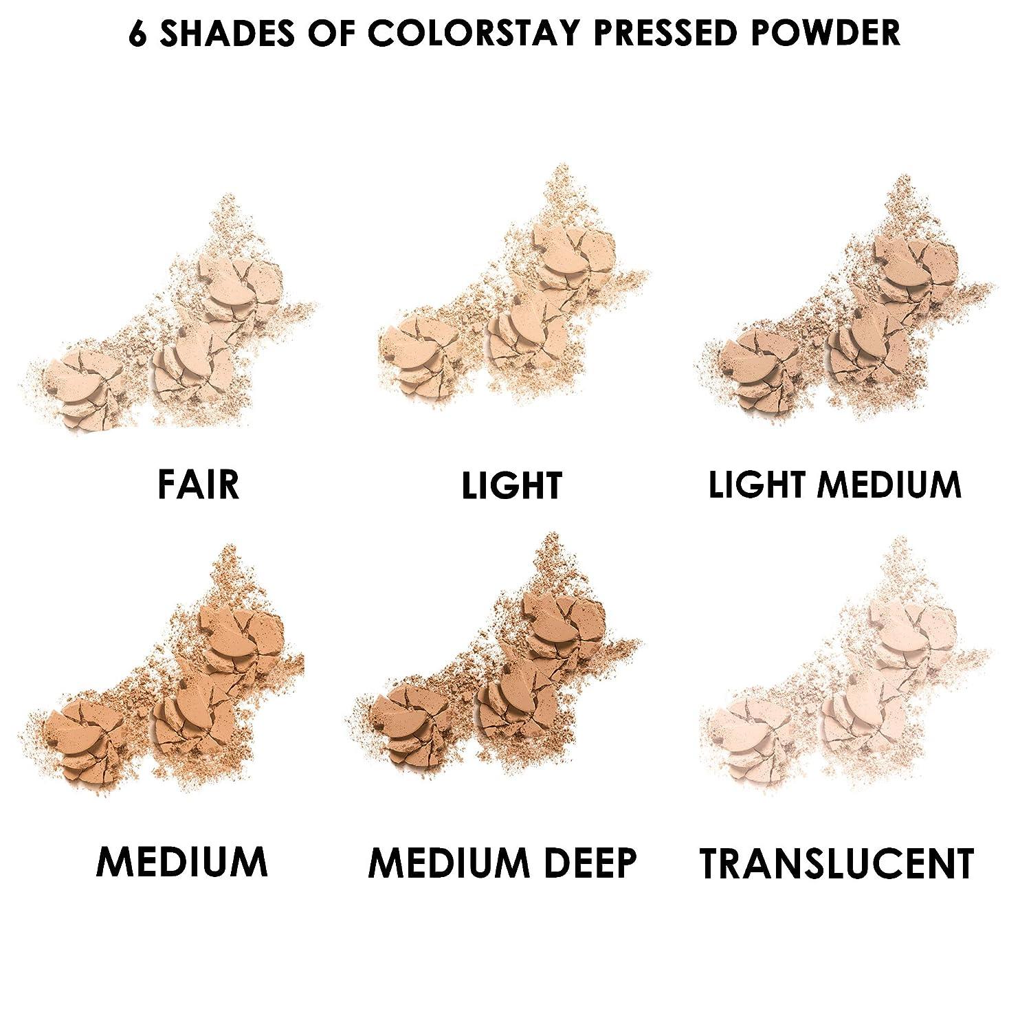 Revlon ColorStay Pressed Powder 8.4g - 820 Light | Long-Lasting Matte ...