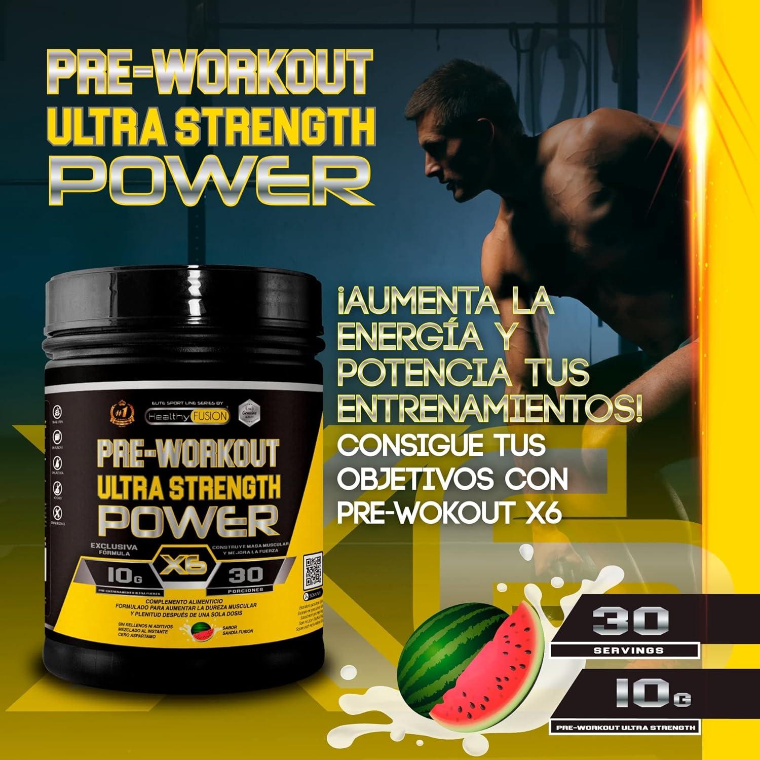 Healthy Fusion Ultra Pre-Workout - Powerful Beta-Alanine L-Arginine ...