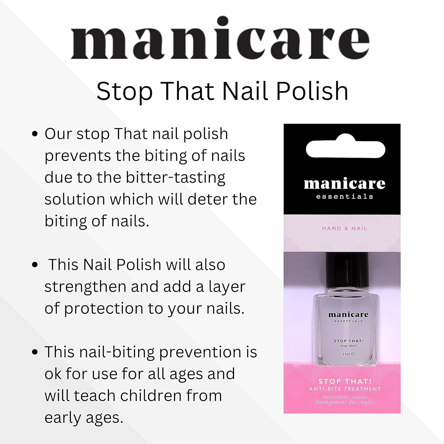 Manicare Stop That Nail Biting Prevention & Nail Growth Aid - Large ...