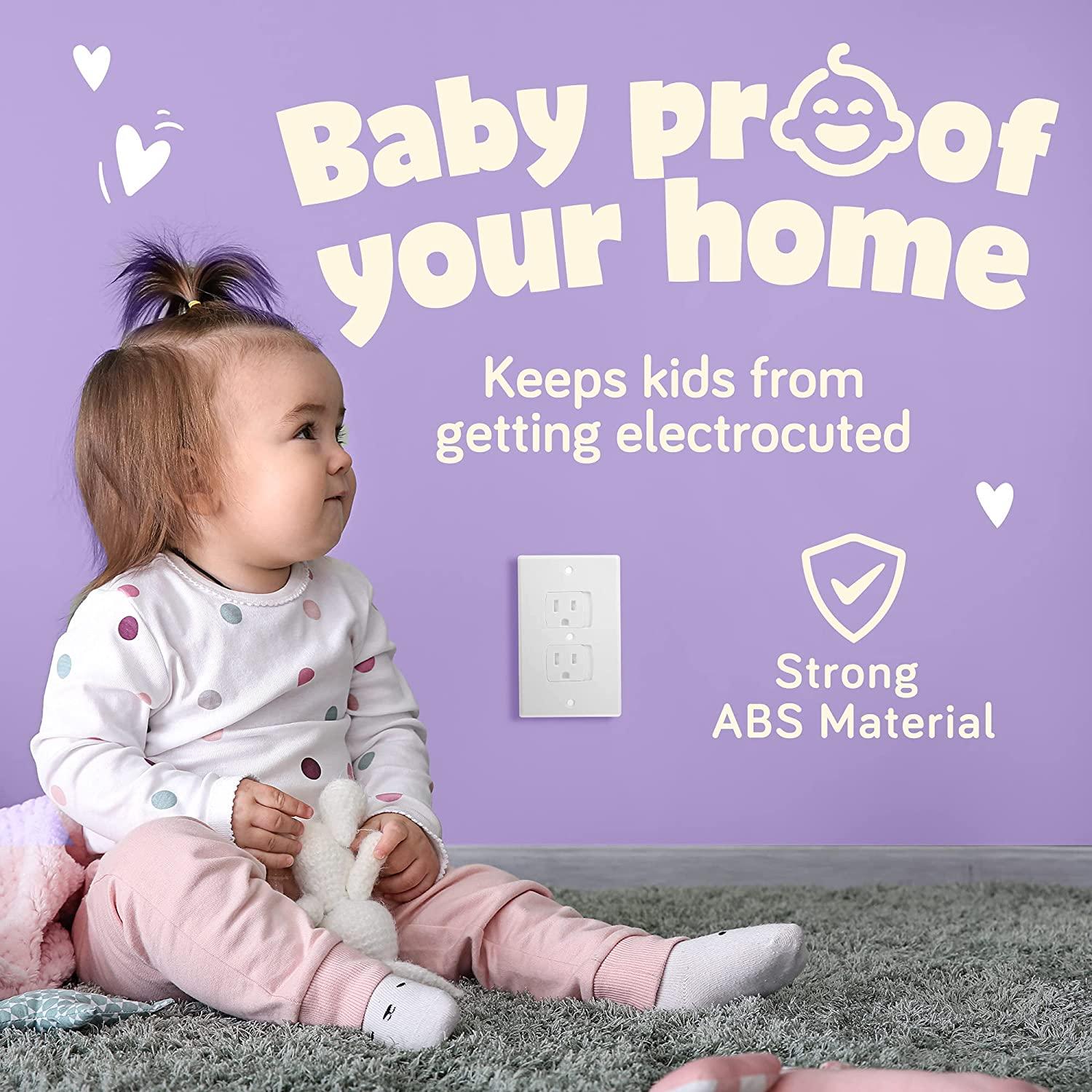Ashtonbee Child Safety Plug Socket Covers Plug Covers for Electrical ...