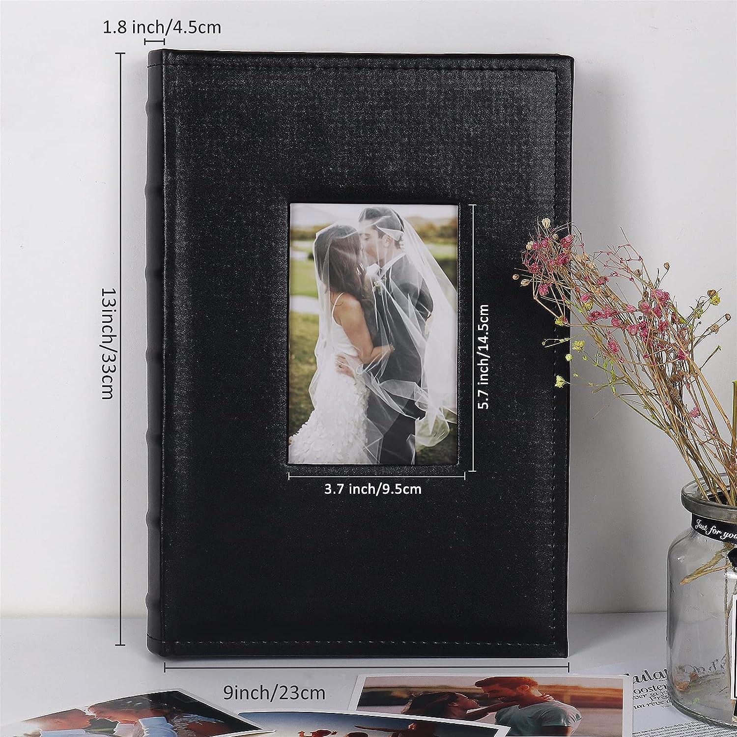 RECUTMS Photo Picture Album 4x6 300 Photos Small Capacity Premium ...
