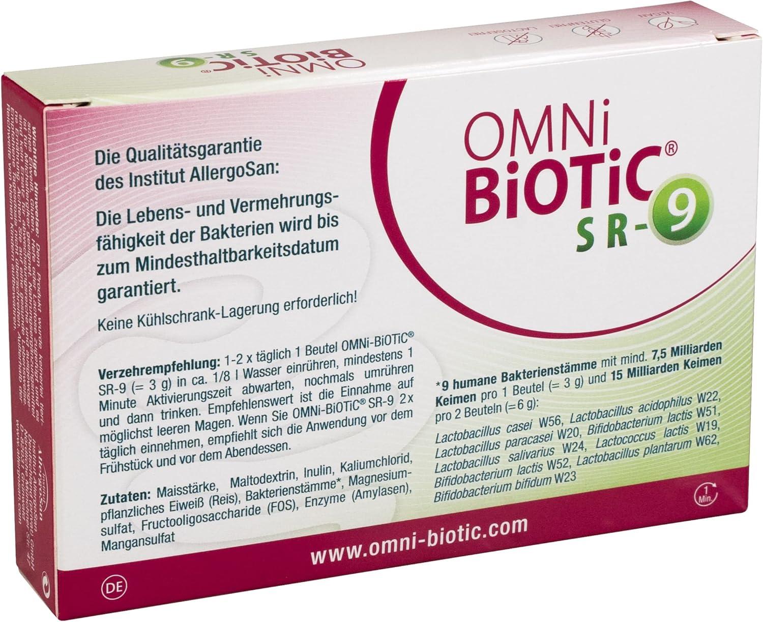 Omni Biotic SR-9 - 7 Portions (21g) | 9 Bacterial Strains 15 Billion ...