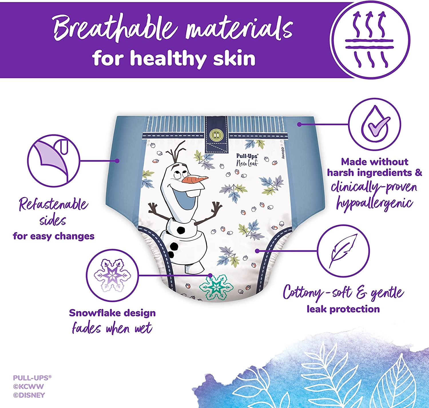 Pull-Ups New Leaf Boys' Disney Frozen Potty Training Pants 60 Ct 4T-5T ...