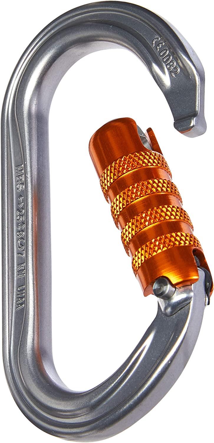 Petzl OK Carabiner - TRIACT-LOCK - Gray | Buy Now with Express ...