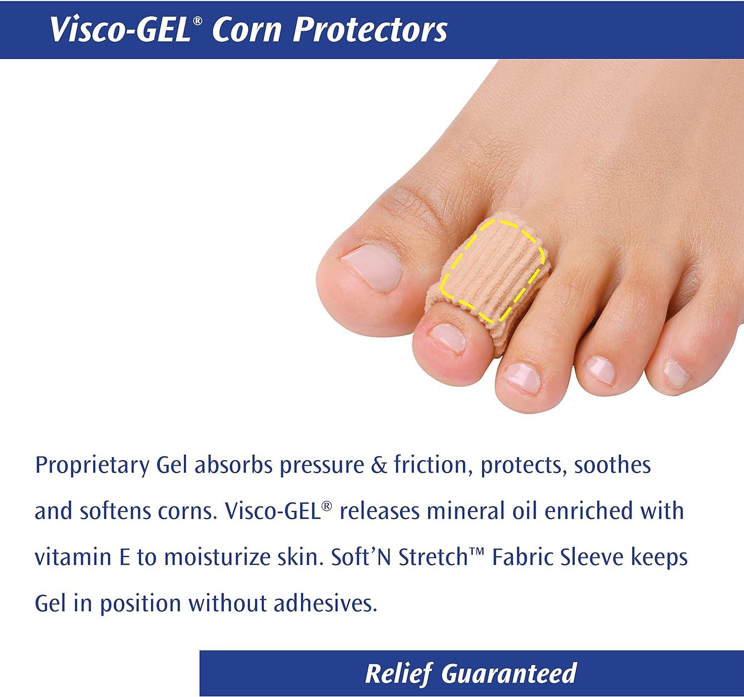 PediFix Visco-Gel Corn Protectors Small 2-Count - Pack of 2 | Buy Now ...