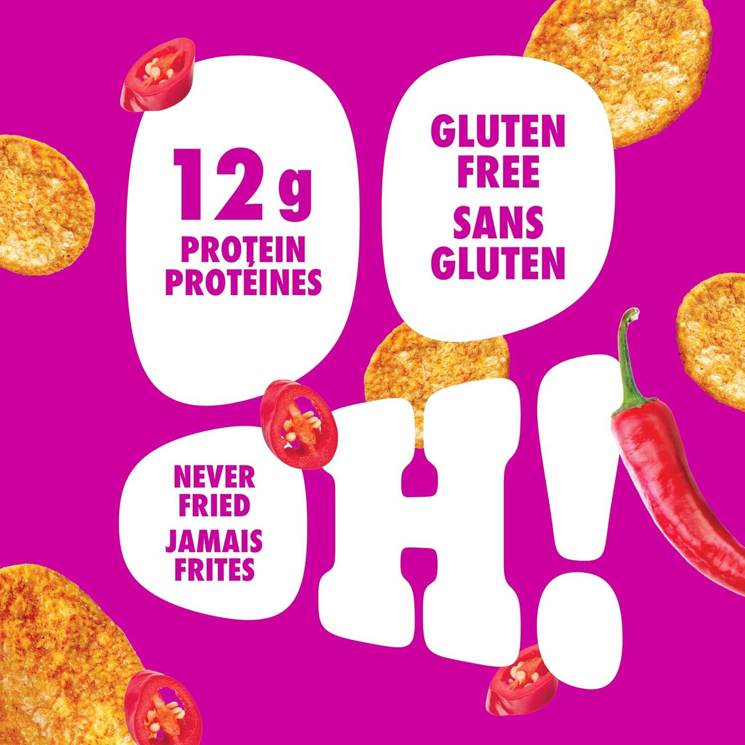 Pure Protein Popped Crisps Sweet Chili High Protein Snack 12 g Protein ...