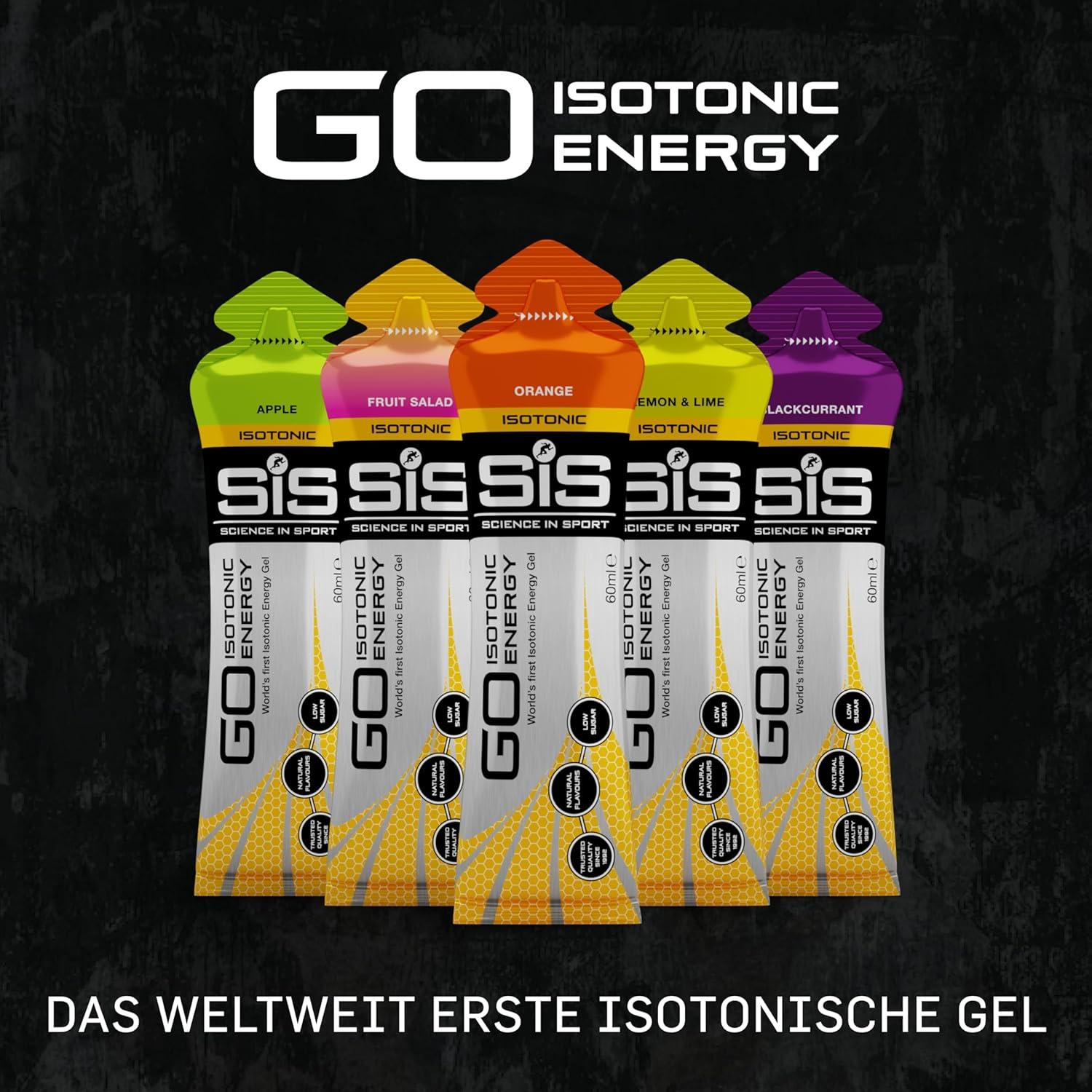 Buy SIS Science in Sport GO Isotonic Gel Tropical - Blackcurrant ...