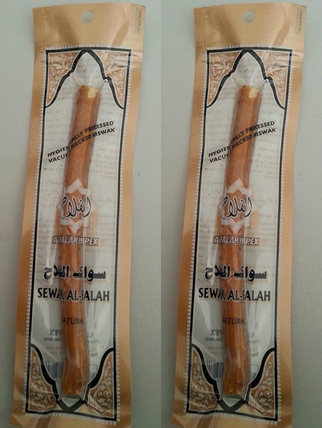 Set of 2 3 4 or 5 Islamic Miswak Natual Toothbursh/Siwak/Arak PEELU ...