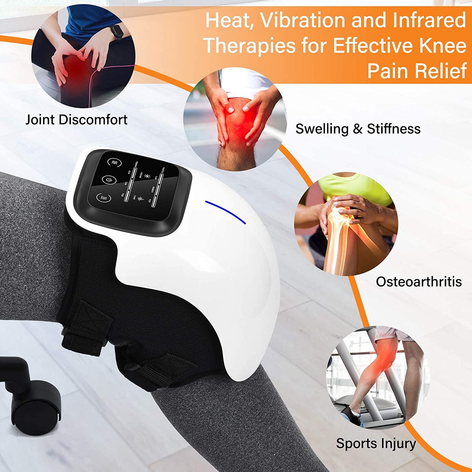 Forthiq Cordless Knee Massager Fda Registered Infrared Heat