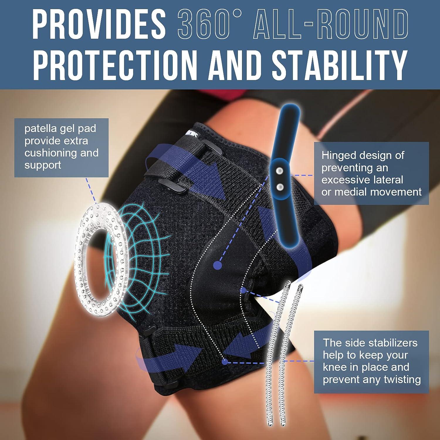 dislocated knee support