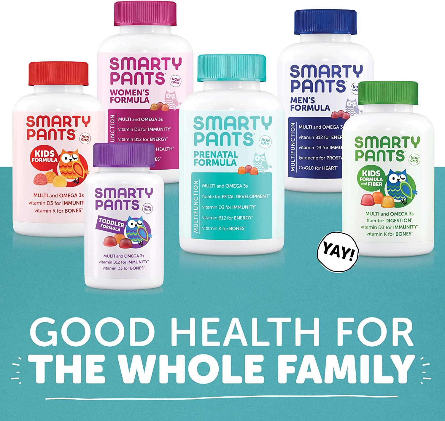 SmartyPants Prenatal Gummy Vitamins - Immunity Support with DHA, Folate & Zinc - 120 Count | Buy ...