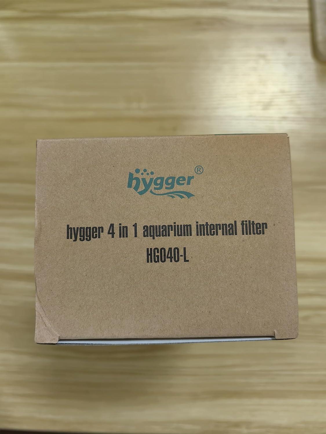 Hygger 600L/H Aquarium Filter - 10W Turtle Filter with Adjustable Flow ...