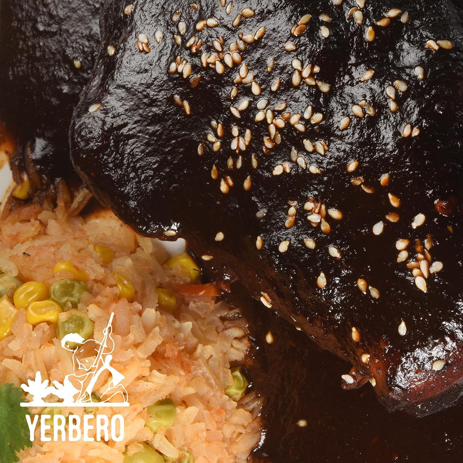 Yerbero Gourmet Mole Especial Poblano 1.1 Lb - Handmade Artisan Mole ...