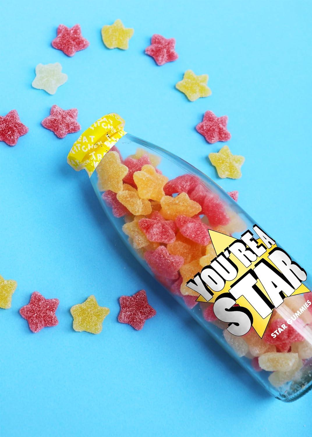 'You're a Star' Fizzy Cherry and Lemon Flavoured Stars Sweet Candy ...