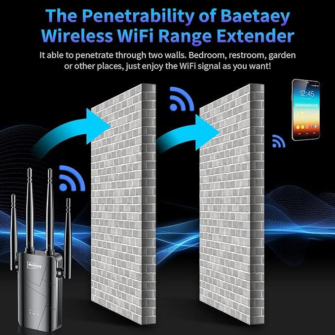 2024 WiFi Extender Signal Booster for Home - up to 10000 sq.ft Coverage ...