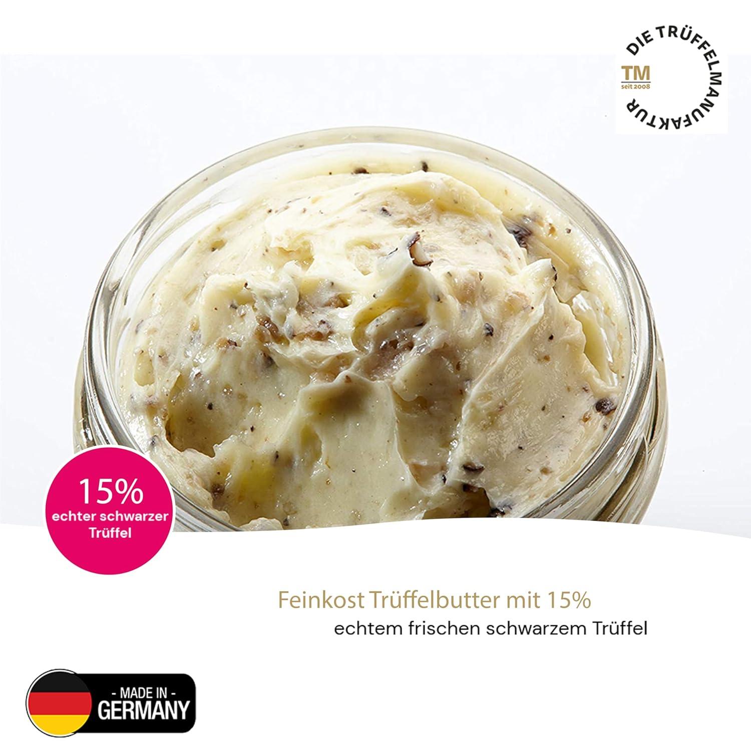 Truffle Factory Delicacy 4-Pack: 15% Real Black Truffle Butter & White ...