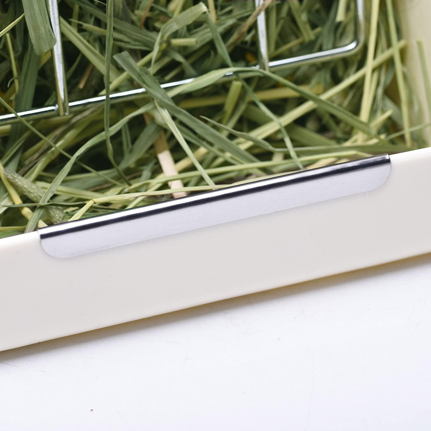 CalPalmy Hay Feeder for Rabbits, Guinea Pigs, Chinchillas - Reduce ...