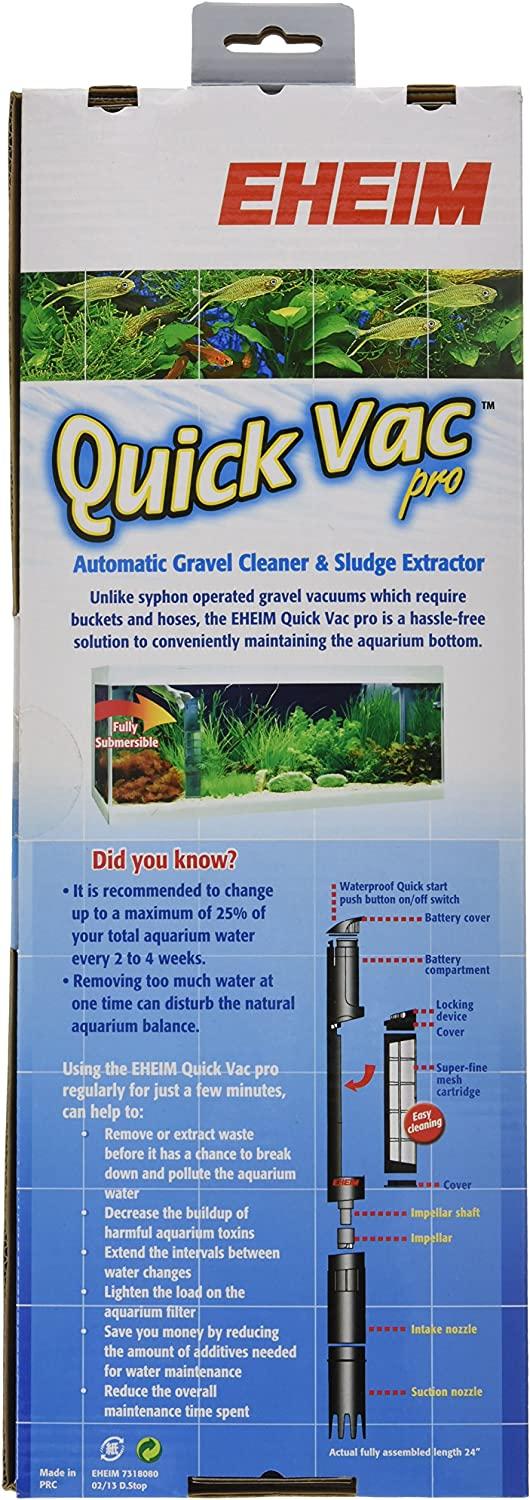 EHEIM Quick Vac Pro Gravel Cleaner & Sludge Extractor - PetOverstock ...