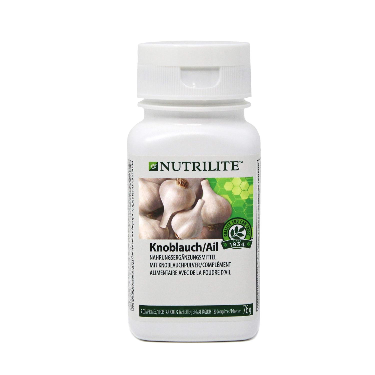 Buy NUTRILITE Garlic Tablets - 120 ct - Amway | Boost Health & Wellness ...