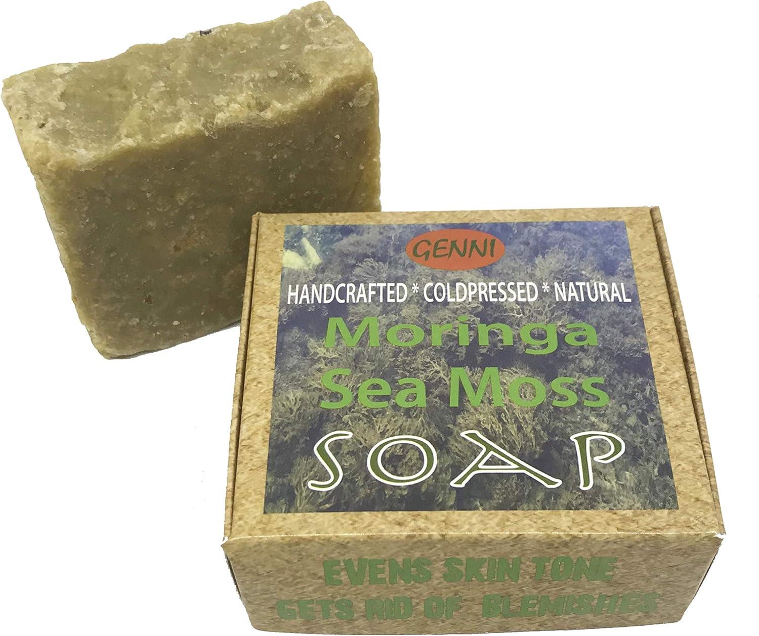 Sea Moss Soap |100% Vegan | Coldpressed Handcrafted with wildcrafted ...