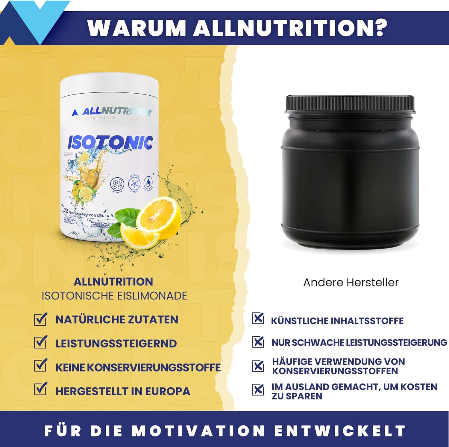 Bulk Isotonic Beverage Powder - 700g Iced Lemonade | Electrolyte Sports ...