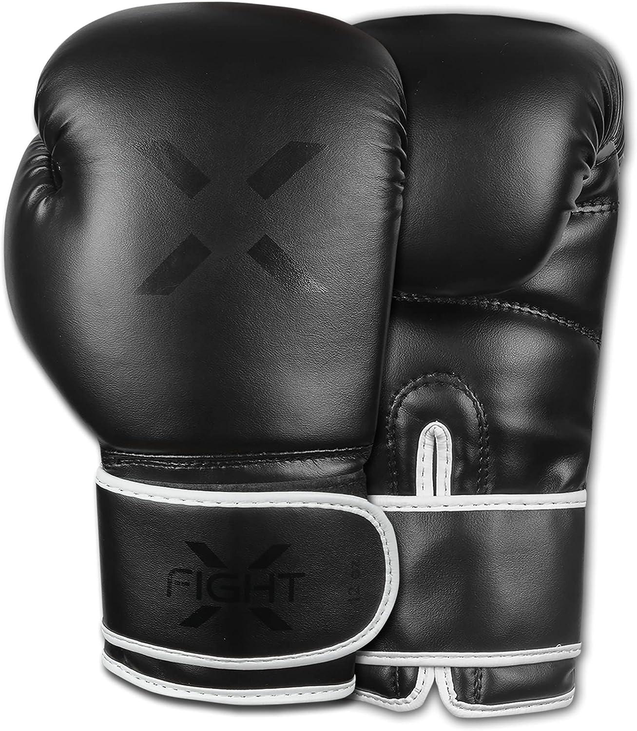 FightX Boxing Gloves for Men & Women - Lightweight 16oz MMA Heavy Bag ...