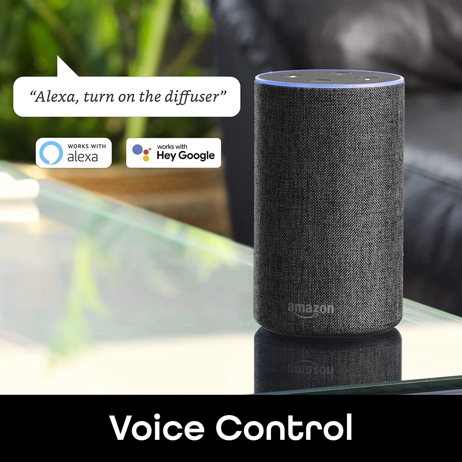 Smart WiFi Essential Oil Diffuser & Humidifier - 200ml Ultrasonic ...