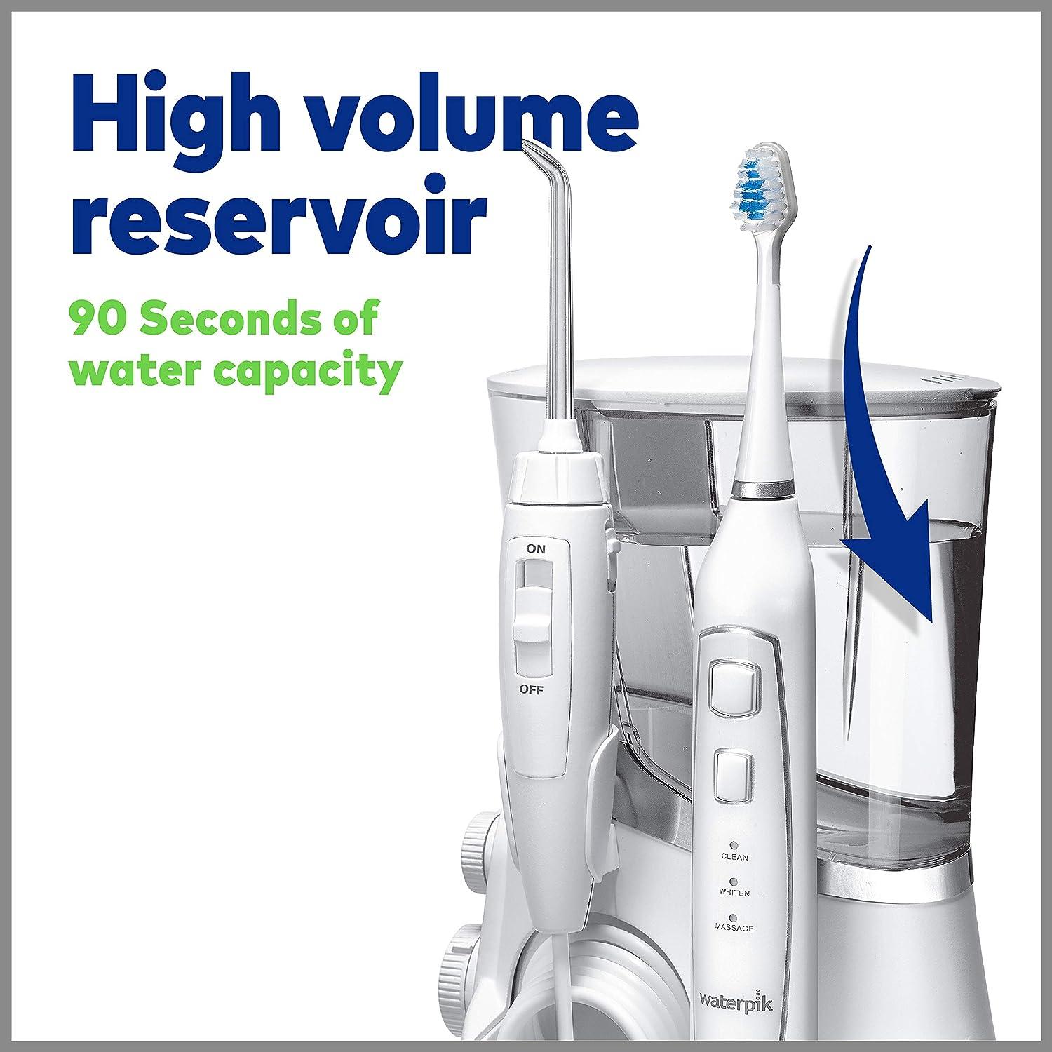 Waterpik Complete Care 5.0 Water Flosser + Sonic Electric Toothbrush ...