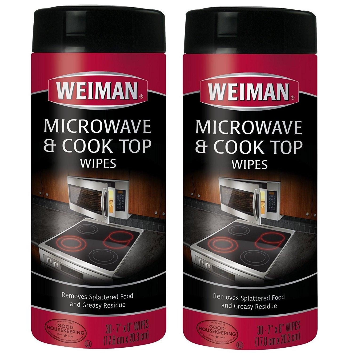 Weiman Cook Top Wipes - 30 ct - 2 Pack | Best Kitchen Cleaning Wipes ...