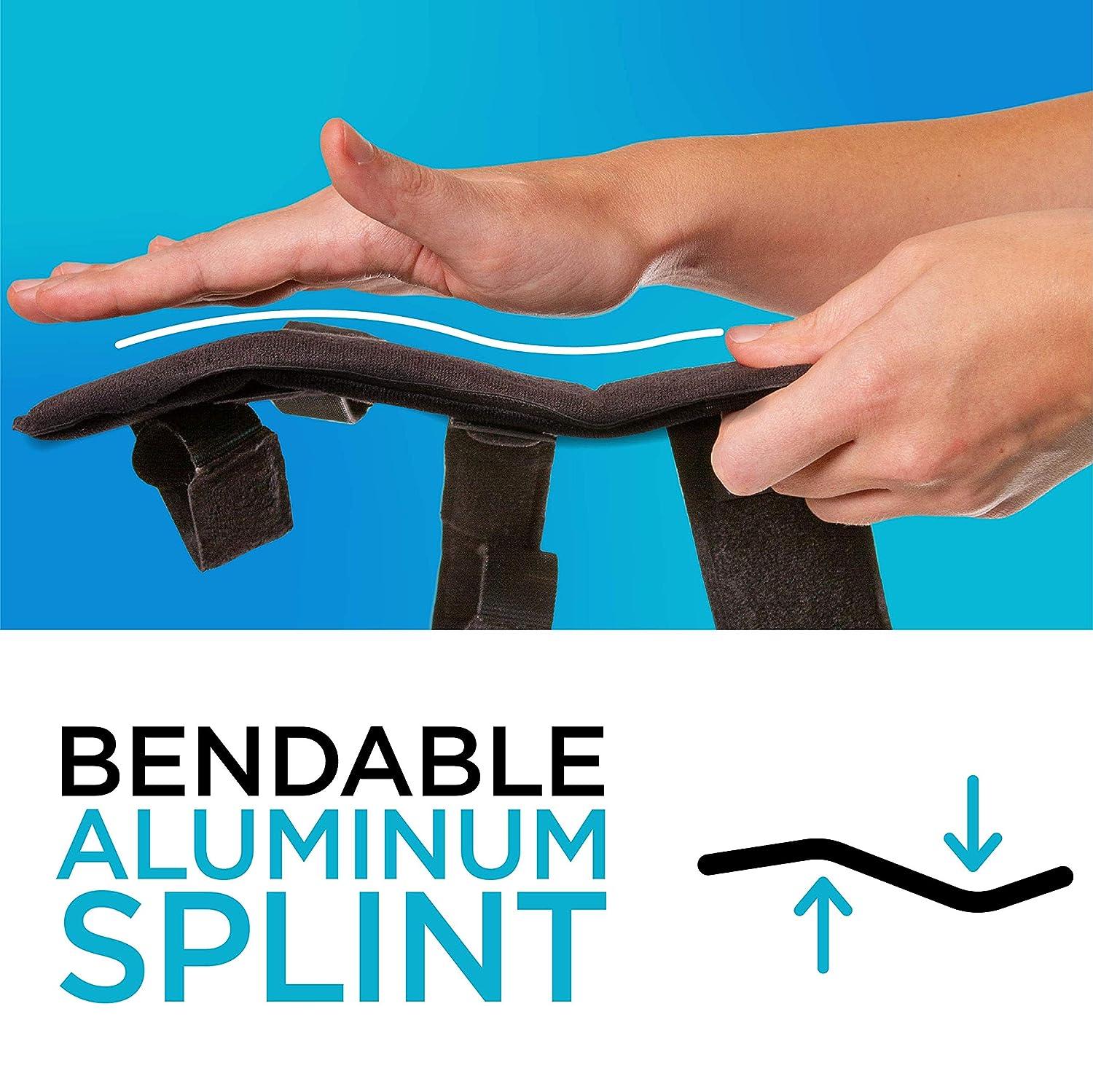 BraceAbility Two Finger Immobilizer - Hand & Buddy Splint Cast for ...