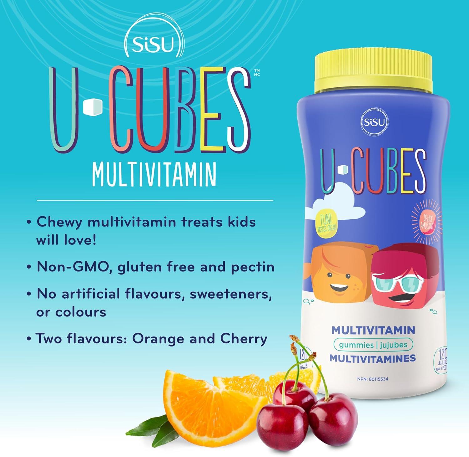 SISU U-Cubes Multivitamin 120 Gummies | Buy Now with Express ...