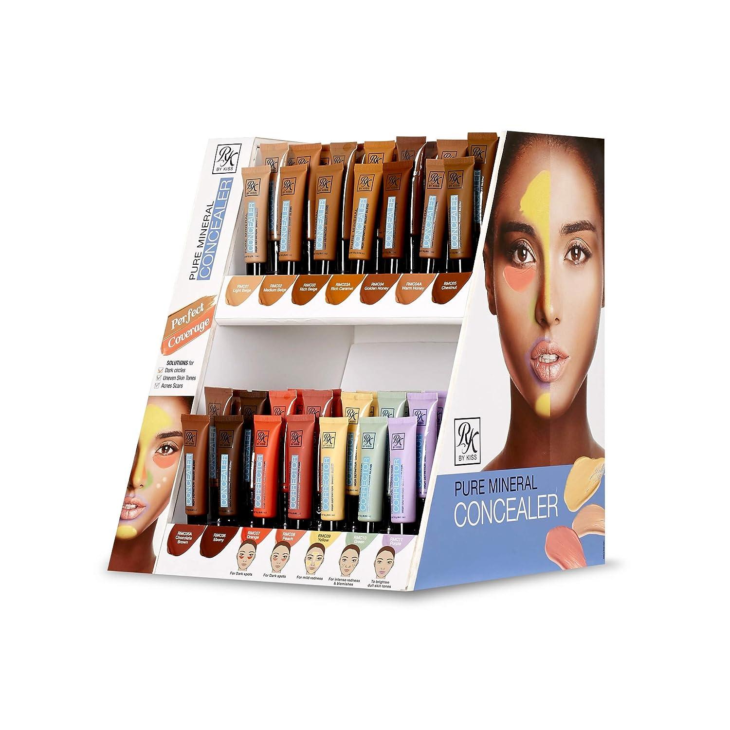 KISS Ruby Kiss High Definition Pure Mineral Concealer RMC5A - Chocolate ...