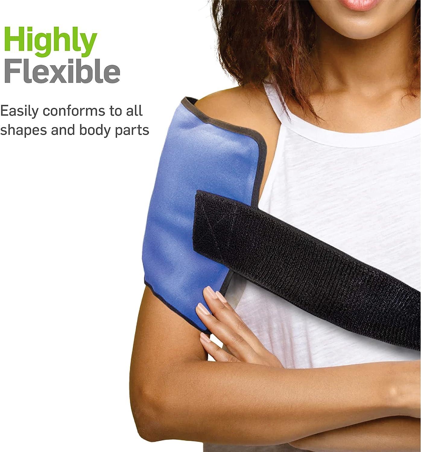 FlexiKold Reusable Gel Ice Pack with Straps - Cold Compress for ...