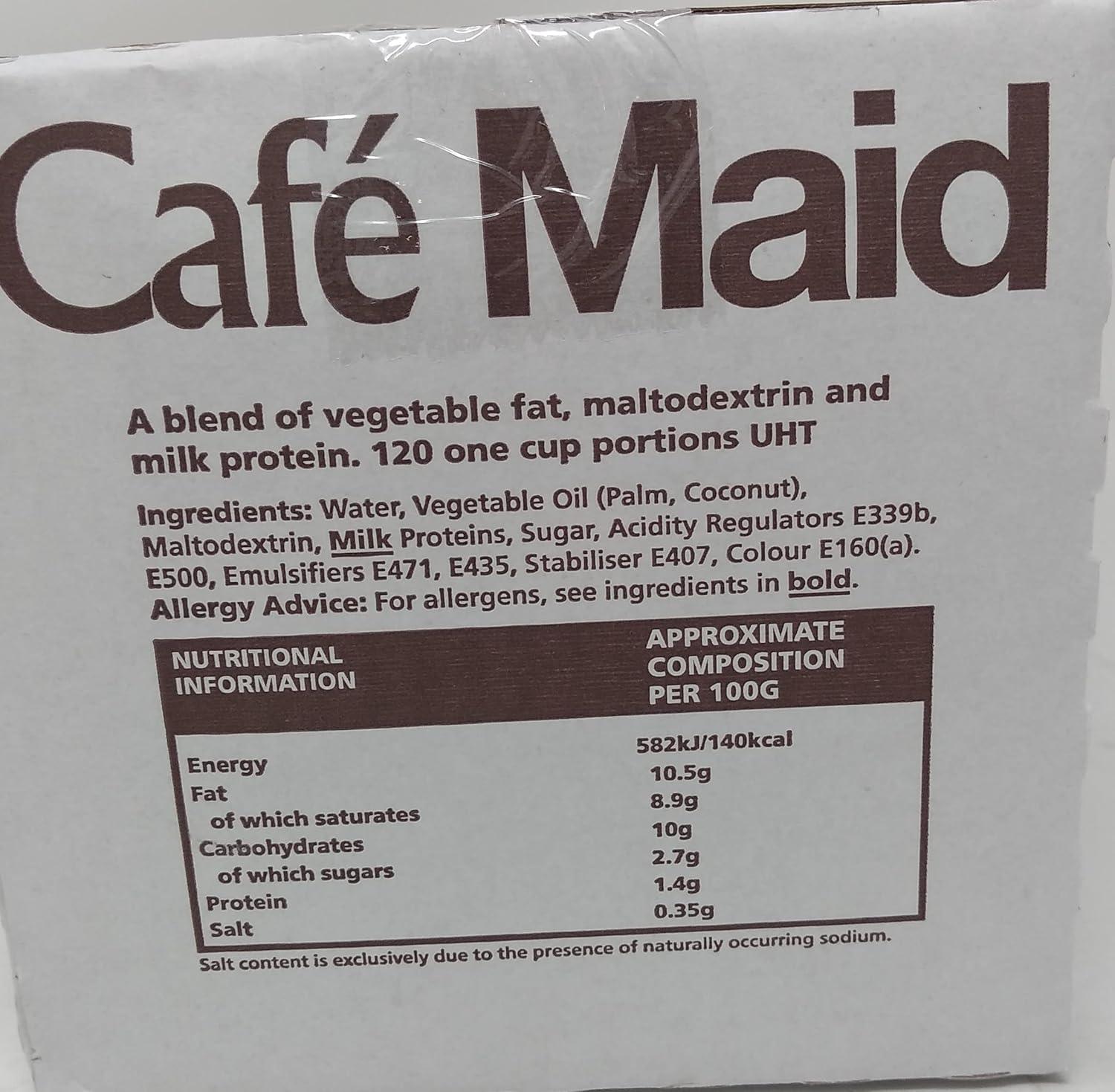 240 Caf Maid Luxury Coffee Creamer Long Life Individual Portions | Buy ...