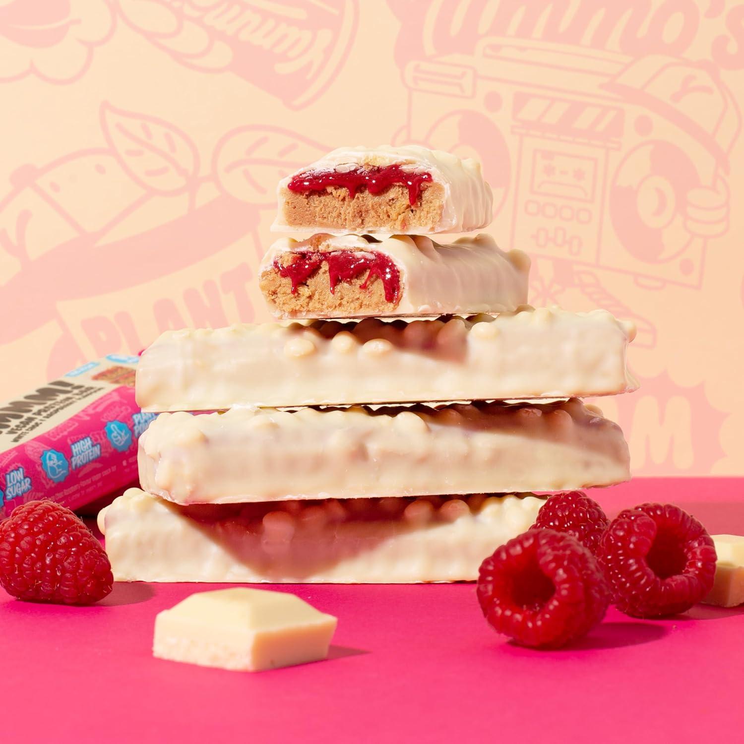 Yummo's Mmmm! Vegan Protein Bar (12x55g) - Variety Pack, High Protein ...