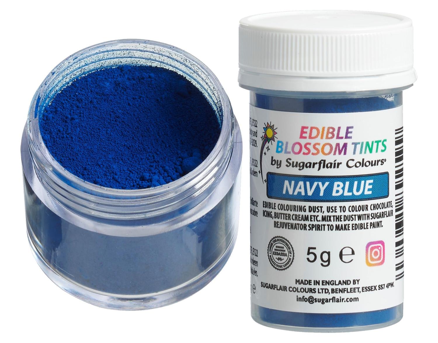 Sugarflair Navy Blue Food Colouring Powder - 5g | For Cake Decorating ...