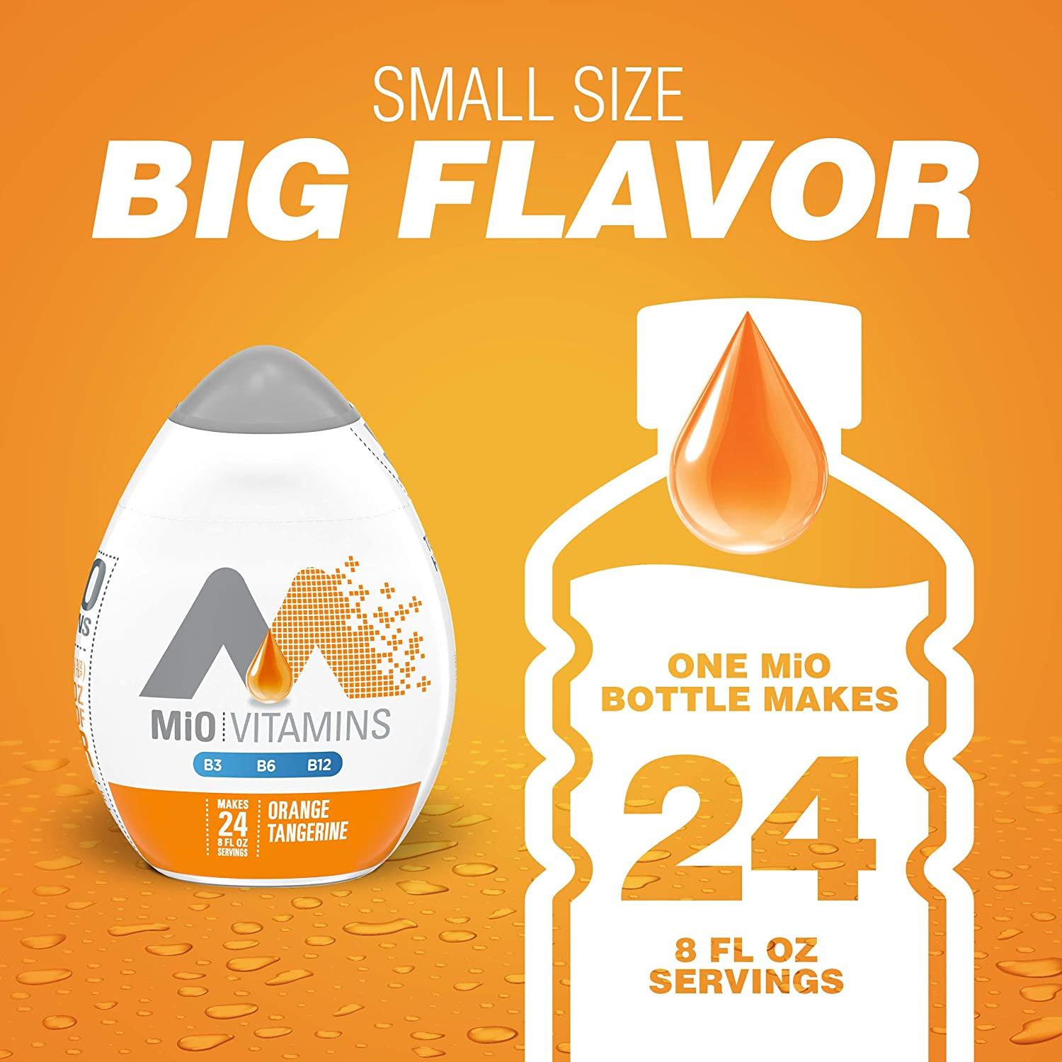 Mio Orange Tangerine Liquid Water Enhancer Drink Mix - 1.62 Fl Oz ...