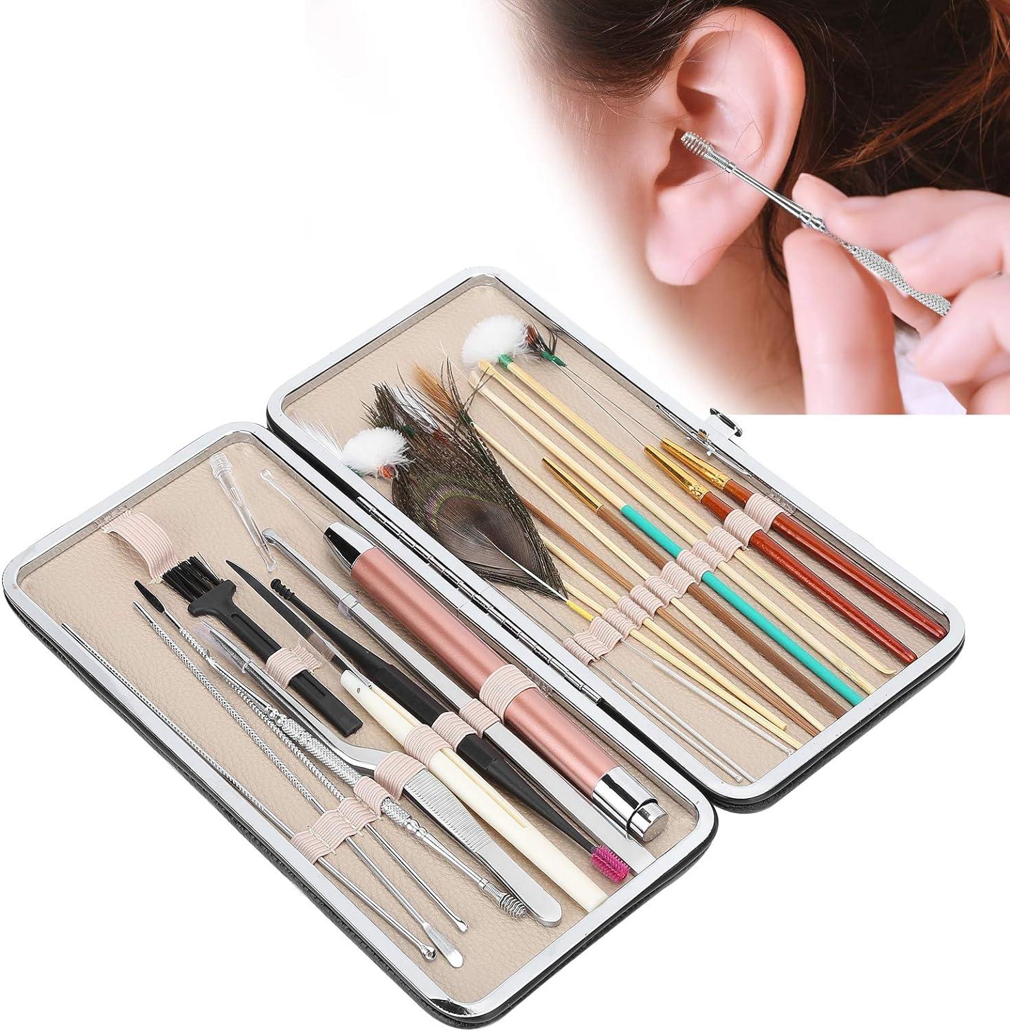 23-in-1 Spiral Ear Wax Tool Set for Comfortable Ear Wax Removal ...