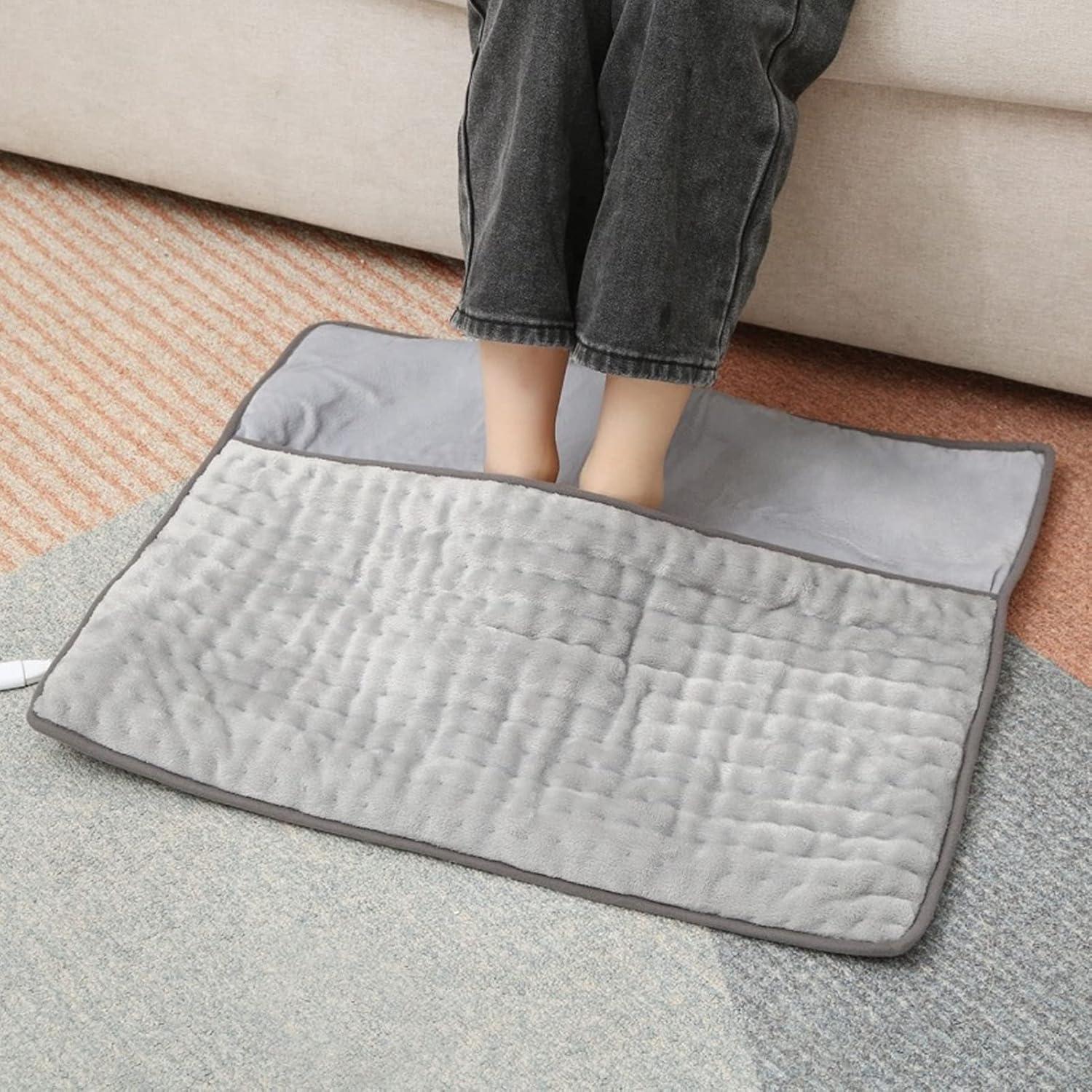 ANGGREK Electric Foot Heating Pad - 3 Level Temperature Adjustment Fast ...