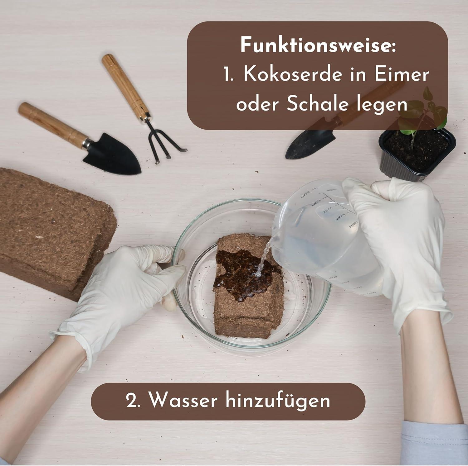 ProFlora Coconut Soil Terrarium Substrate 70L - Biodegradable Peat-Free Coconut Fiber Soil for ...